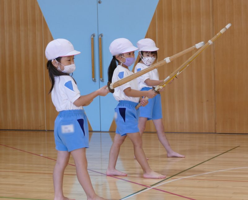 剣道指導を行いました！ | エンゼルガーデン幼稚園｜千葉県八千代市